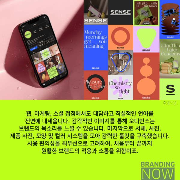 섹시함과 진지함의 균형, 섹슈얼 웰니스 브랜드 #SENSE - 스톤브랜드컨설팅